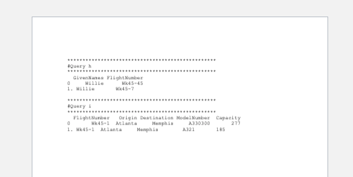 Write queries to obtain the following data from the | Chegg.com