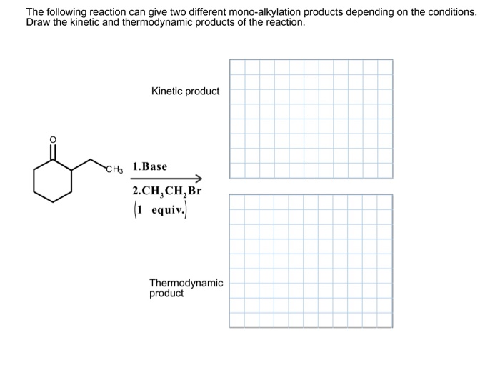 Solved The following reaction can give two different | Chegg.com