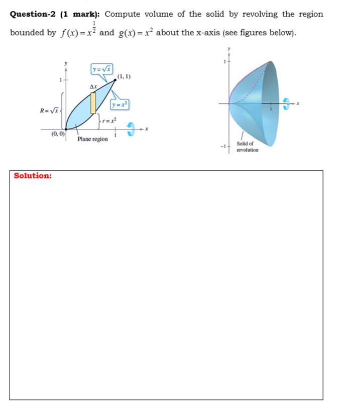 Solved Question 1 1 Mark Figure Out As To Whether The