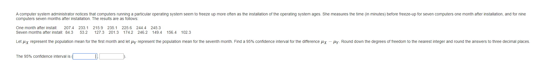 Solved A computer system administrator notices that | Chegg.com