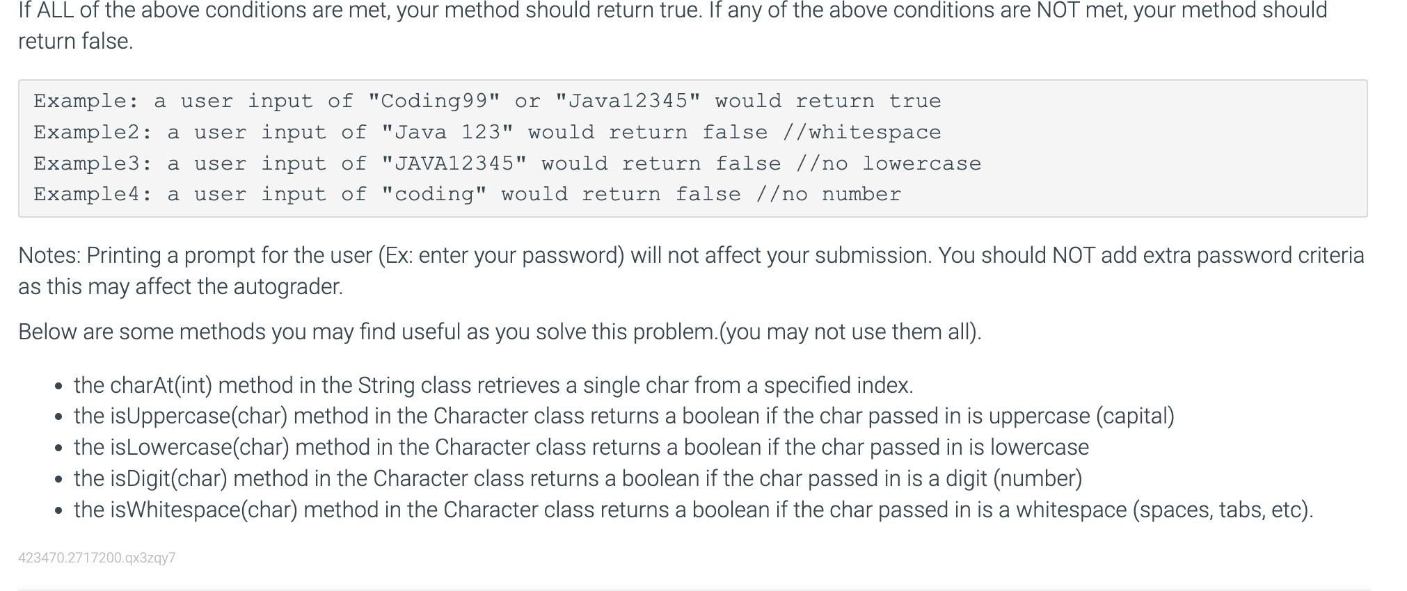 Solved Problem 4 - Scanner in methods, String methods, | Chegg.com