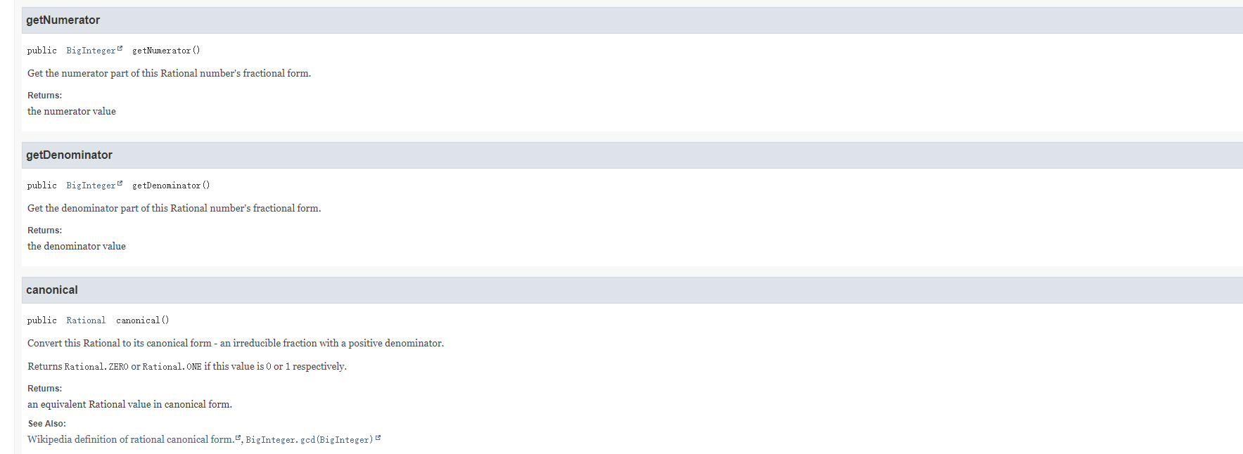 java program Create the java class Rational as | Chegg.com
