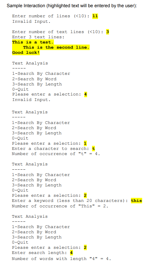 Solved Write A Complete Well Documented C Program That 8402