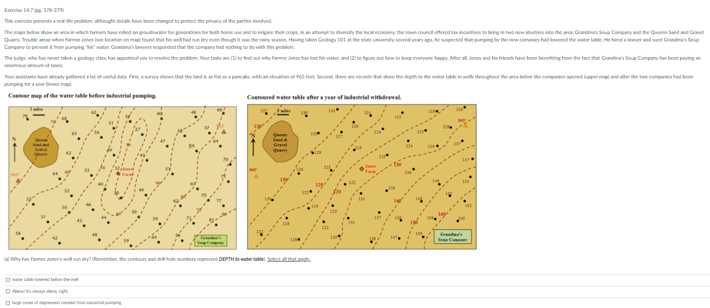 Solved Exercise 14.7 (pg. 378-379) This exercise presents a | Chegg.com
