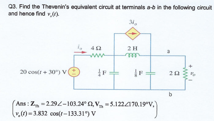 Solved When my equation for Node 2 (the node for Vth) ﻿is | Chegg.com