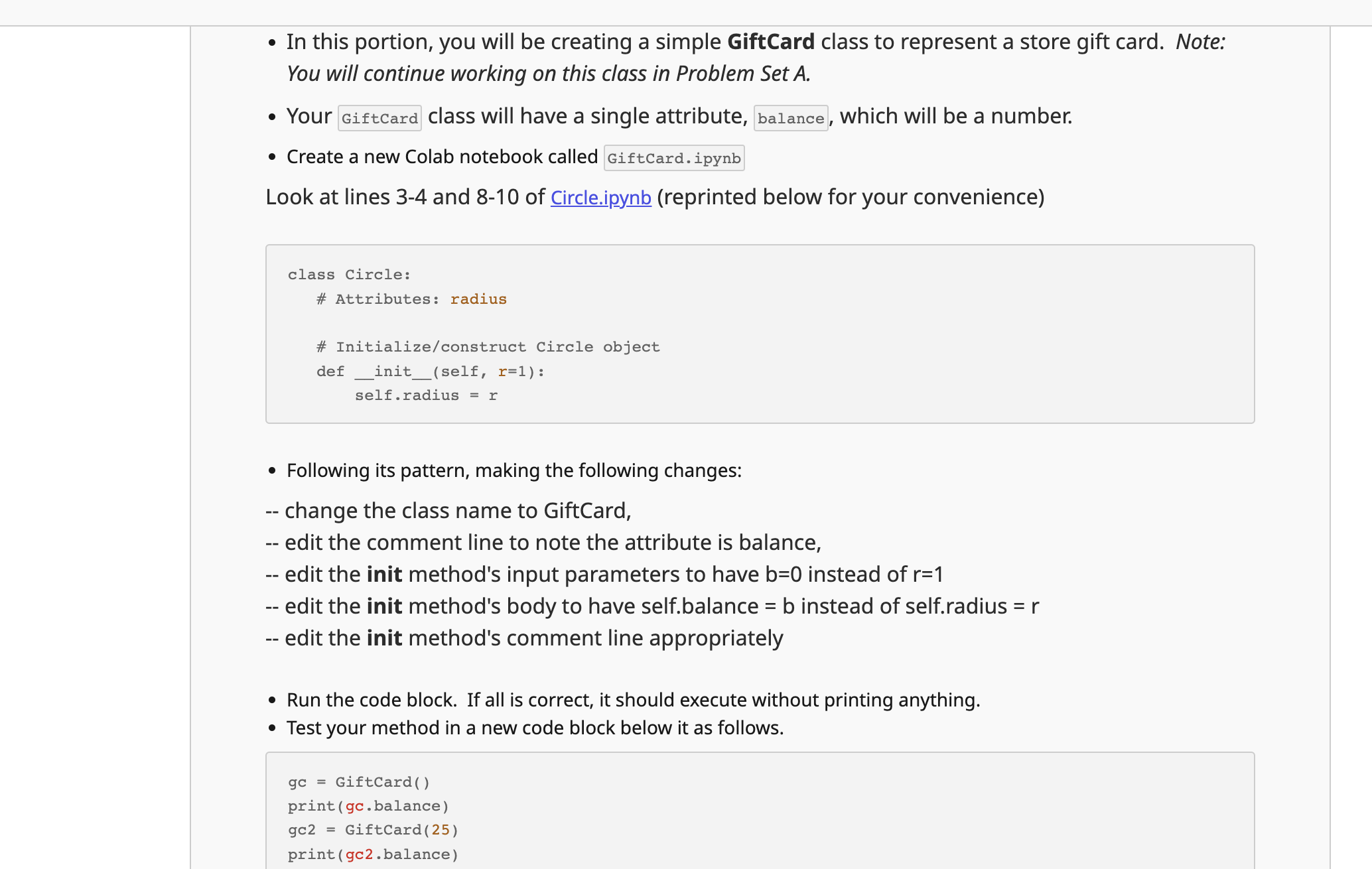 Solved - In this portion, you will be creating a simple | Chegg.com