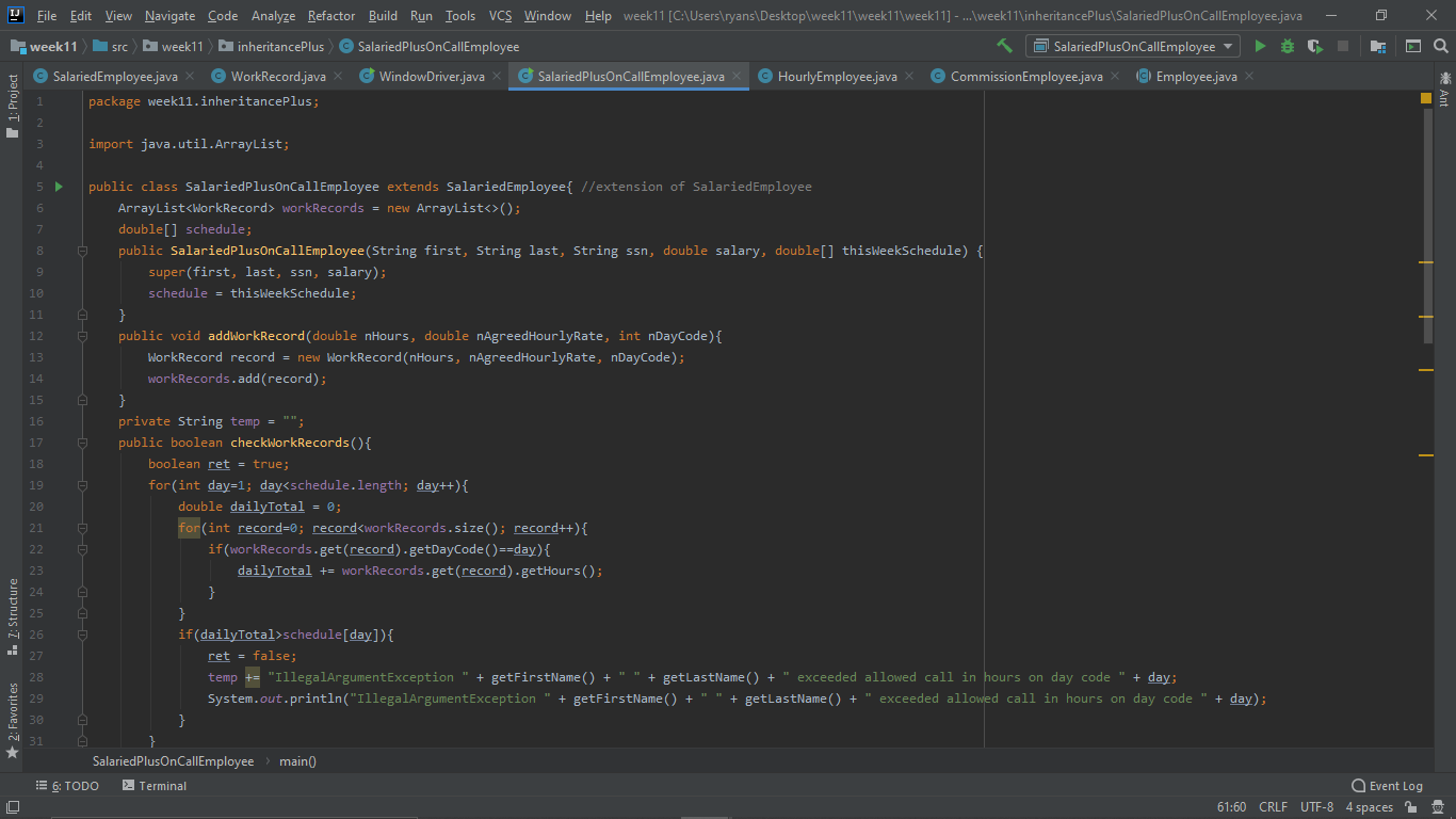 File Edit View Navigate Code Analyze Refactor Build | Chegg.com