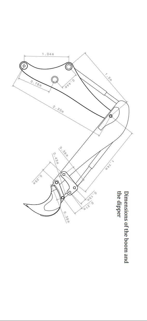 In this homework boom arm of an excavator is to be | Chegg.com