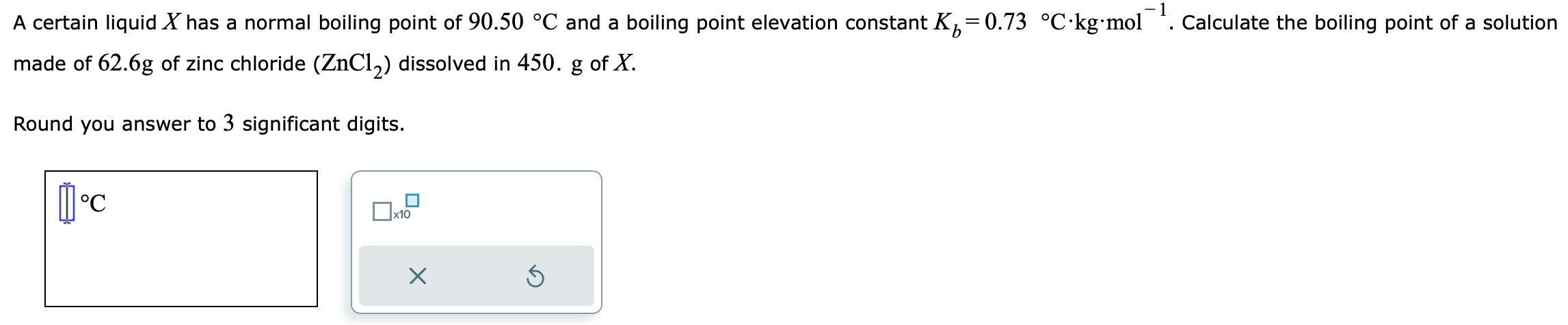 Solved A certain liquid X has a normal boiling point of | Chegg.com