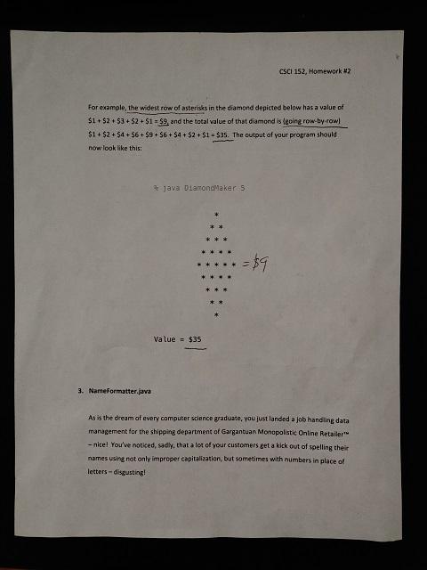 Solved Part One: Write a program that takesan integer from | Chegg.com