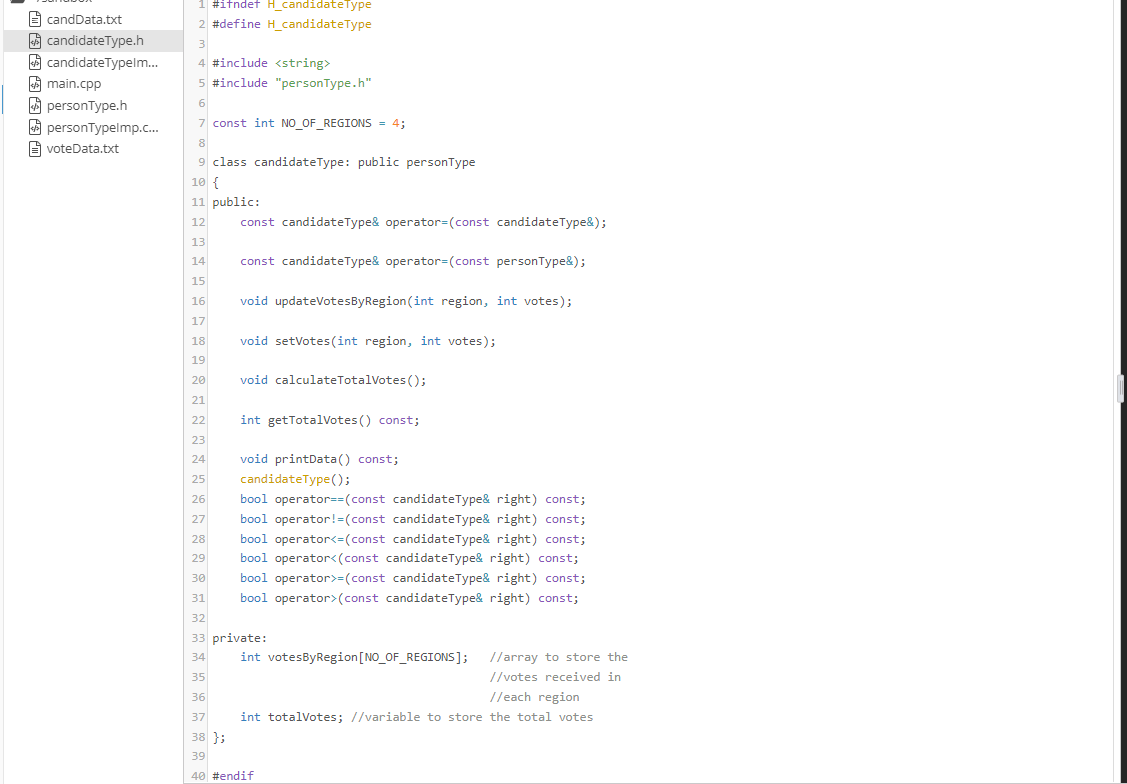Instructions Redo the Election Results programming | Chegg.com