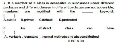 Solved 1. According to the Java class name definition rules, | Chegg.com