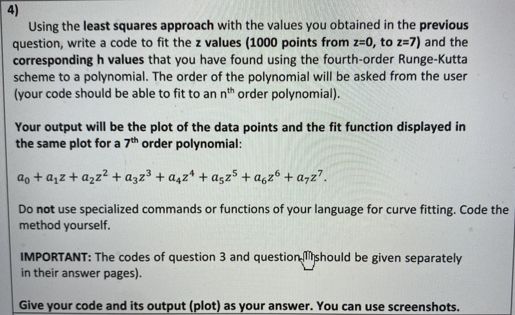 Solved Write a code to solve the following initial value | Chegg.com