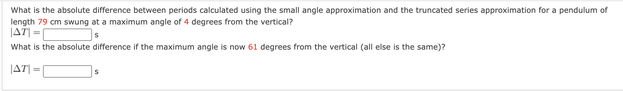 Solved What is the absolute difference between periods | Chegg.com