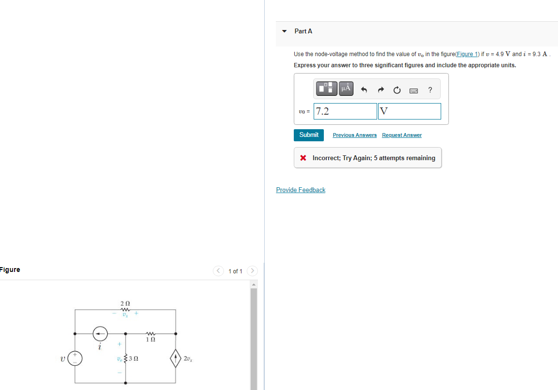 Solved Use the node-voltage method to find the value of v0 | Chegg.com