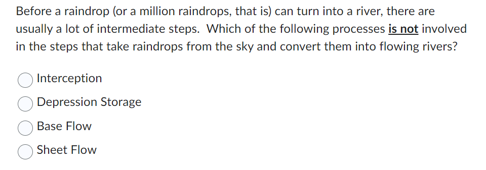 Solved Before a raindrop (or a million raindrops, that is) | Chegg.com