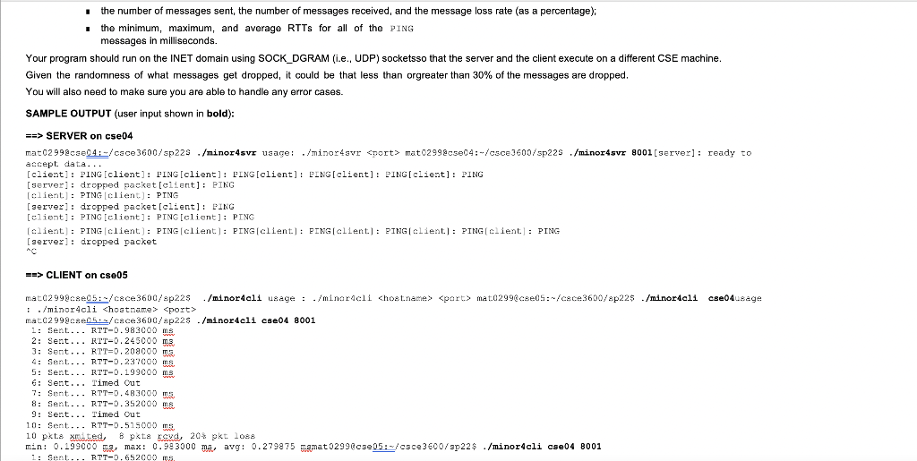 Solved Csce 3600 Systems Programming Minor Assignment 4 5704