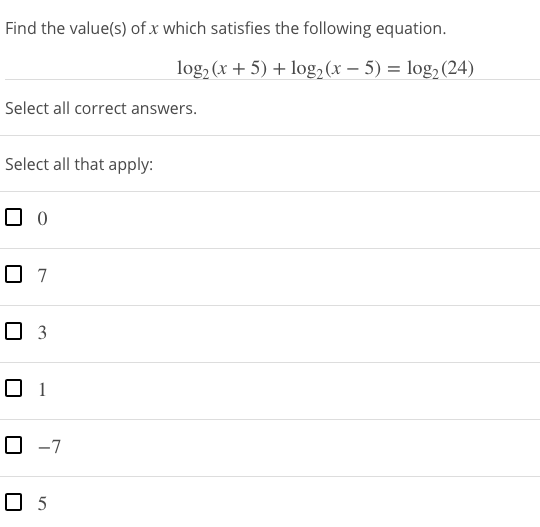 Solved Find The Value s Of X Which Satisfies The Following Chegg solved-find-the-value-s-of-x-which-satisfies-the-following-chegg
