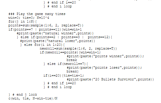 Solved Problem 1: In a game of craps, the player rolls a | Chegg.com