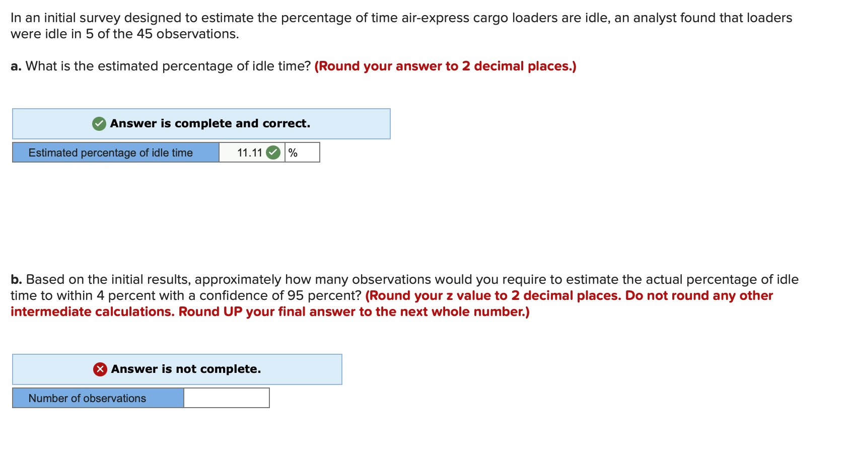 Solved In an initial survey designed to estimate the | Chegg.com
