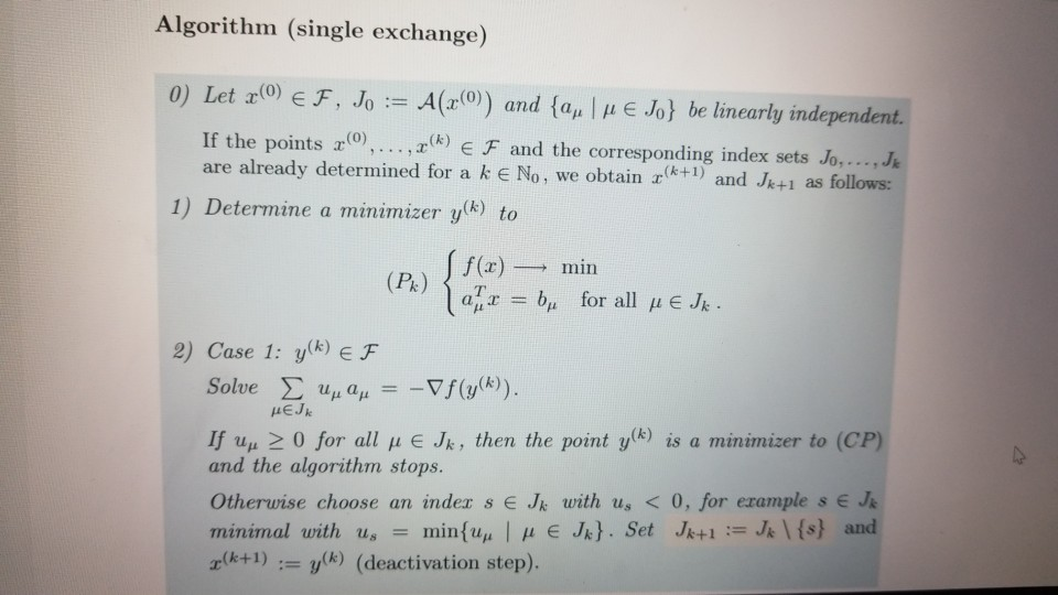 (C) implement the Single Exchange Algorithm (p173) in | Chegg.com