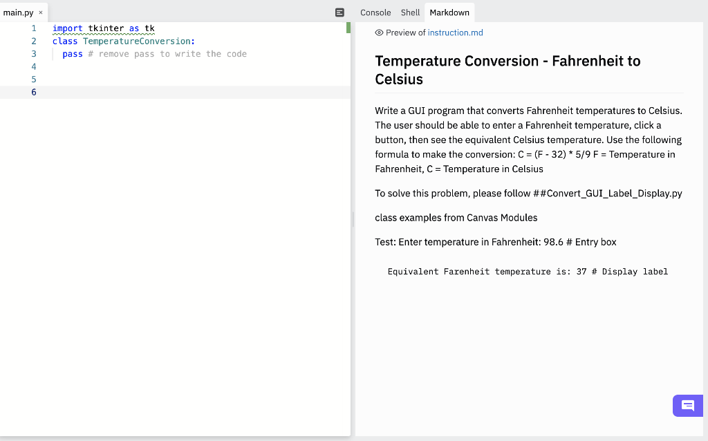 Solved Mainpy Console Shell Markdown Preview Of 