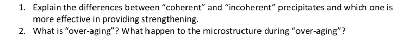 Solved 1. Explain the differences between “coherent” and | Chegg.com