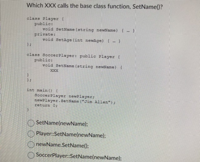 Solved Which of the following statements is true for the | Chegg.com