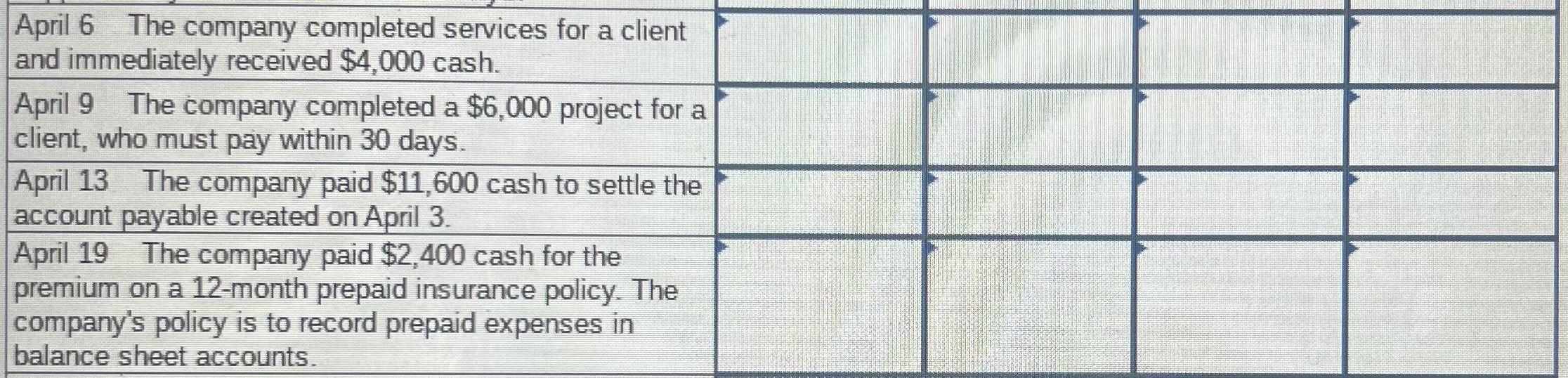 Solved The financial statements report the cumulative impact | Chegg.com