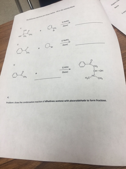 Solved 1) Draw the "Generic Structure" of an Aldehyde 2) | Chegg.com