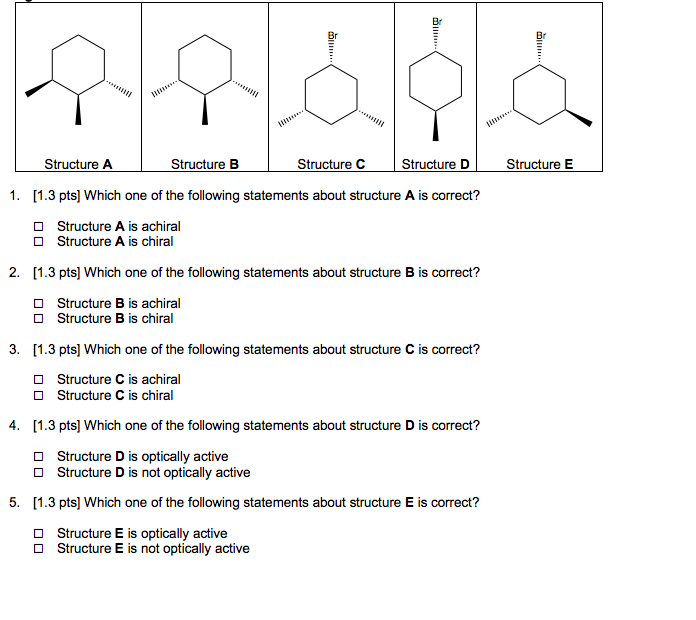 Solved Br Br Br Structure A Structure EB Structure | Chegg.com