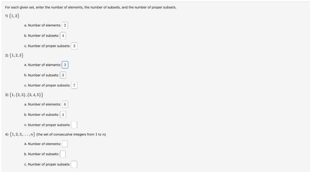 Solved 4) {1,2,3,…,n} (the set of consecutive integers from | Chegg.com