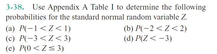Solved 3-38. Use Appendix A Table I to determine the | Chegg.com