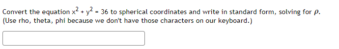 Solved Convert the point (x,y,z)=(4,2,−1) to spherical | Chegg.com