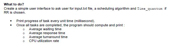 In Java, write a program to simulate the First Come | Chegg.com