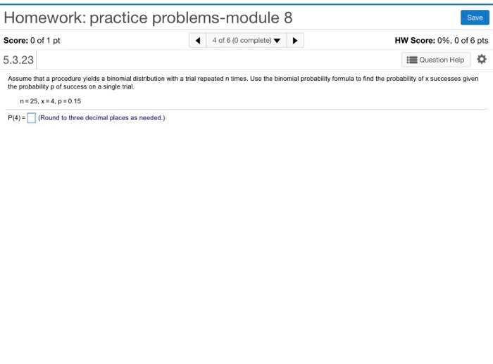 Solved Homework Practice Problems Module 8 Score 0 Of 1 Pt
