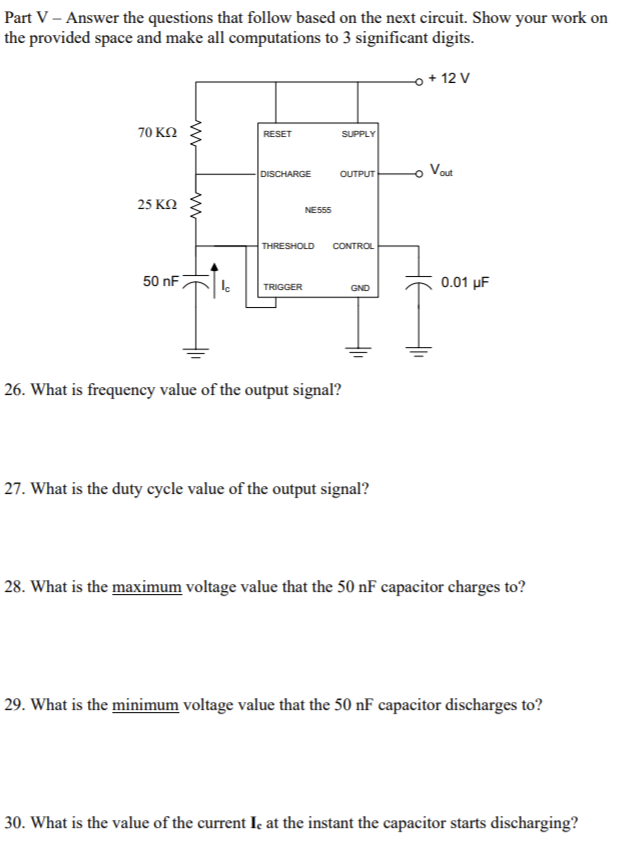 Solved Part V - Answer the questions that follow based on | Chegg.com