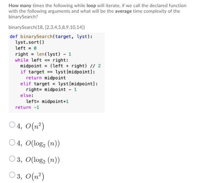 Solved How many times the following while loop will iterate, | Chegg.com