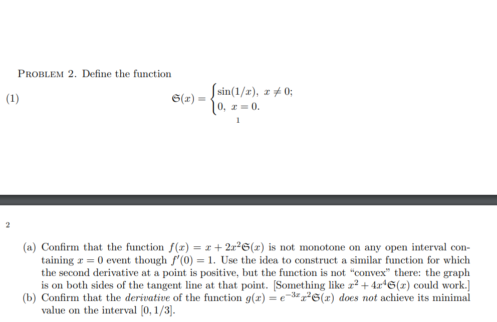 Solved Problem 2. Define the | Chegg.com