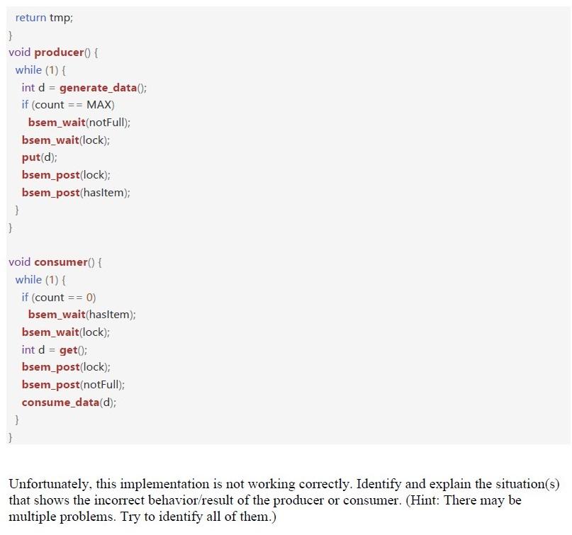 Solved Here is another implementation for the | Chegg.com