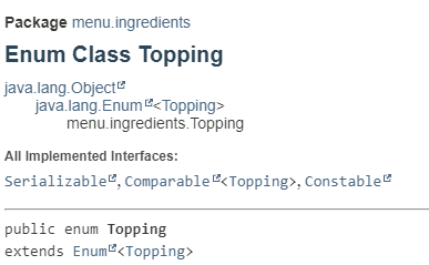 Solved Please provide an original creation of the below Enum | Chegg.com