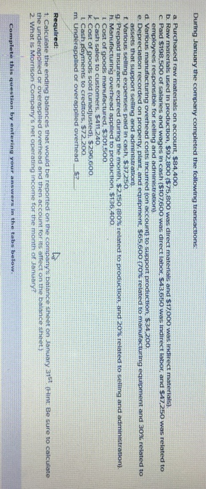 Solved Problem 3A-4 Transaction Analysis [LO3-5] Morrison | Chegg.com