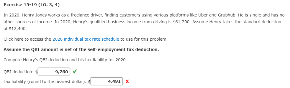 Solved Exercise 15-19 (LO. 3, 4) In 2020, Henry Jones works | Chegg.com