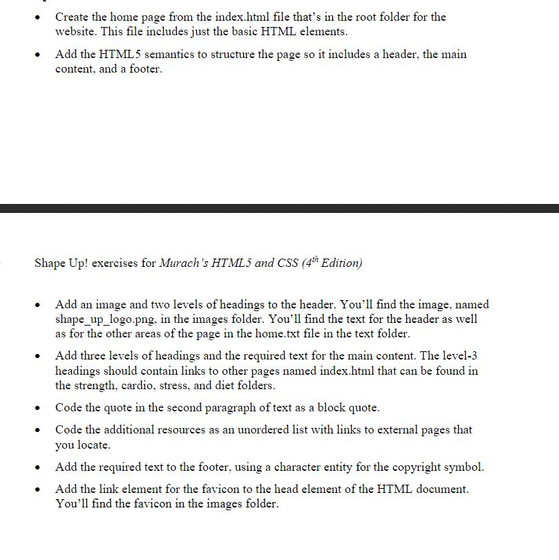 Solved Please help me write a html code using following | Chegg.com
