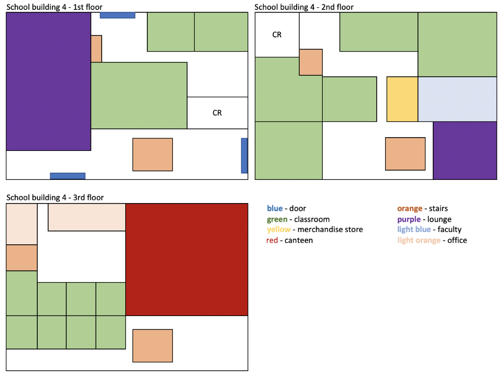 School building 1 - 1st floor School building 1 - 2nd | Chegg.com