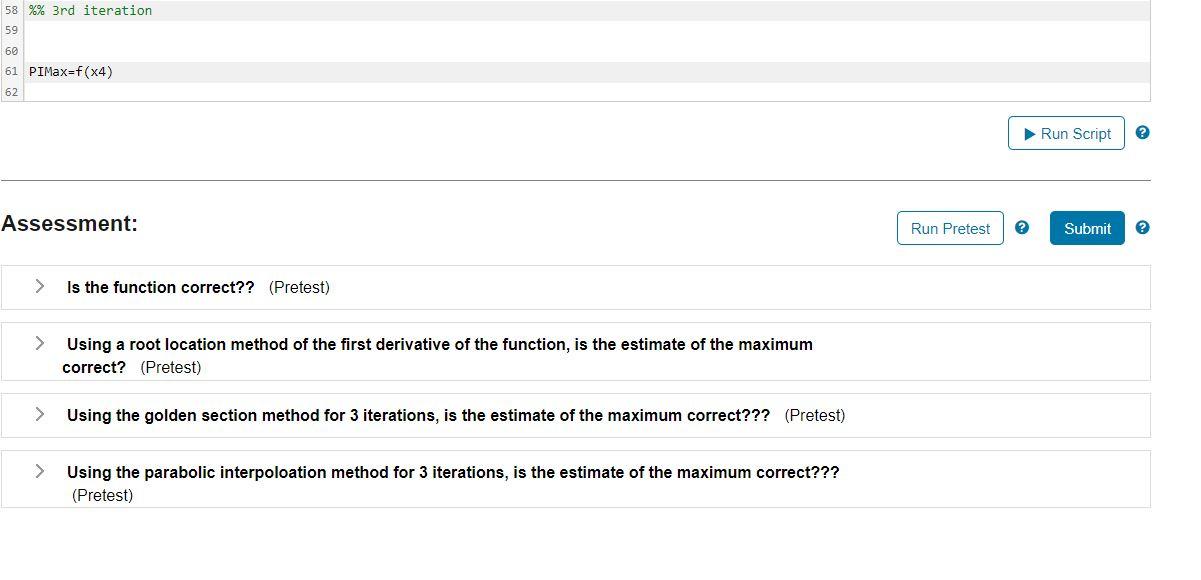 Finding the Optimal Value: Review of Different | Chegg.com