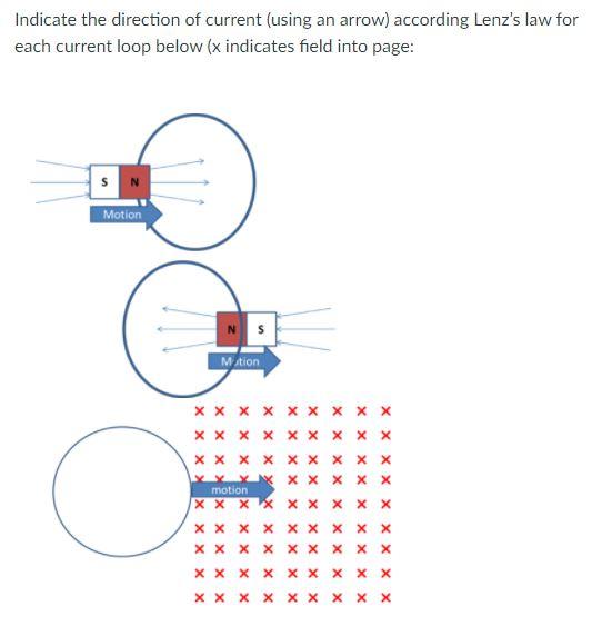 Solved Indicate the direction of current (using an arrow) | Chegg.com