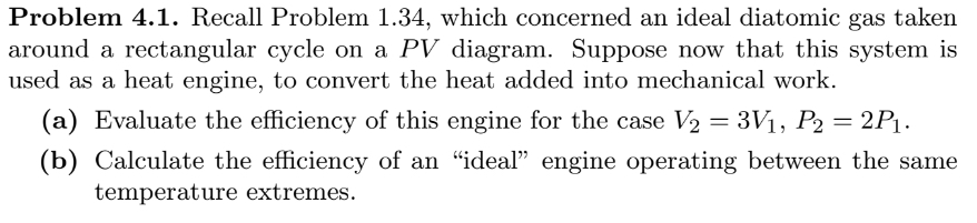 Solved Problem 4.1. ﻿Recall Problem 1.34, ﻿which concerned | Chegg.com