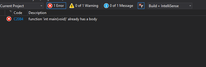 Solved Please reveiw my code i keep getting int main() | Chegg.com
