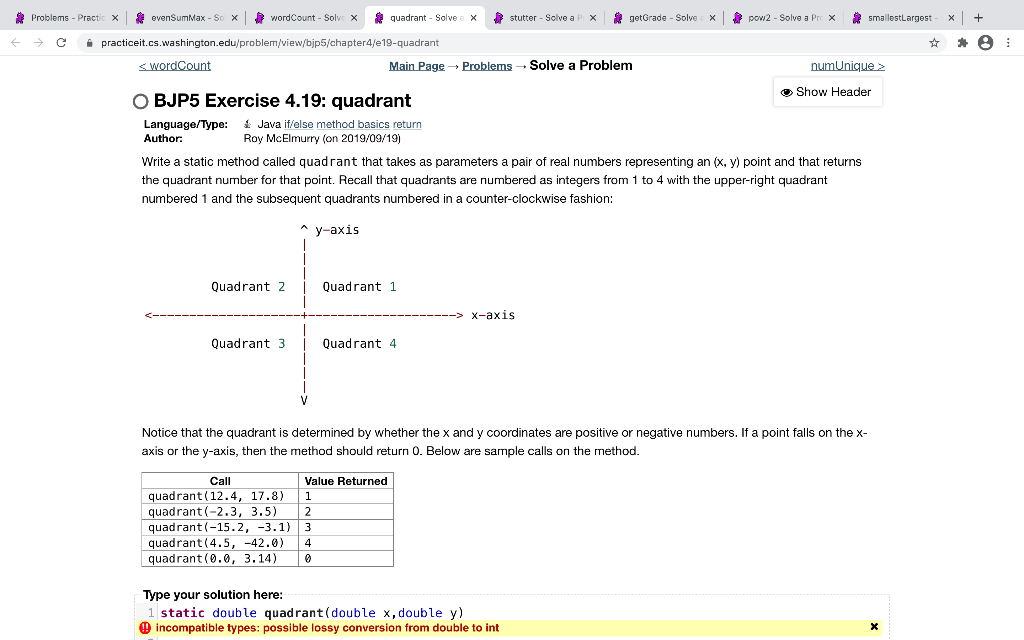 Solved Problems - Practic X evenSumMax-So x word Count - | Chegg.com